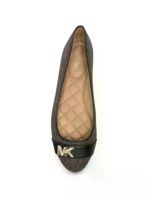 Michael Kors Logo-plaque Ballet Flats