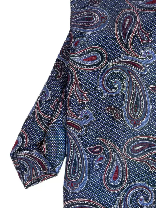 Etro Paisley Silk Tie