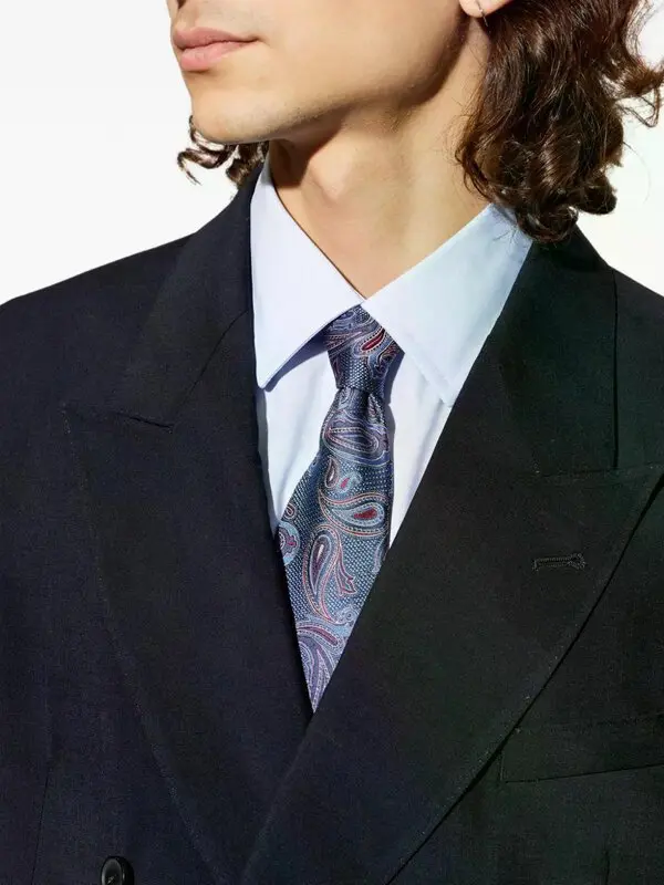 Etro Paisley Silk Tie