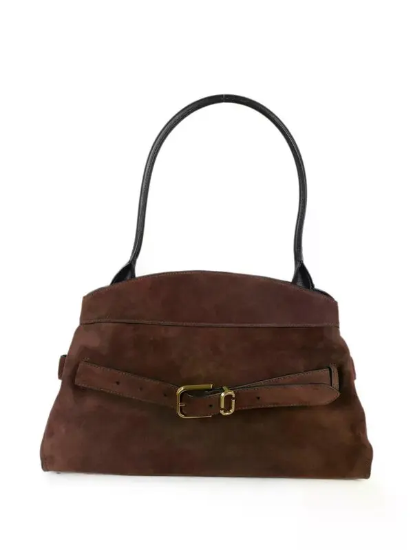 Marc Jacobs Dakota Suede Shoulder Bag - Brown