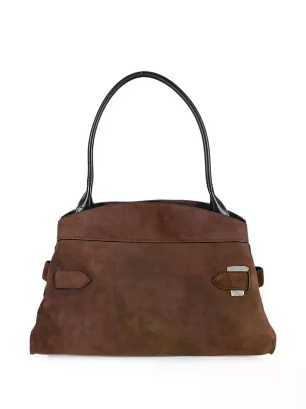 Marc Jacobs Dakota Suede Shoulder Bag - Brown
