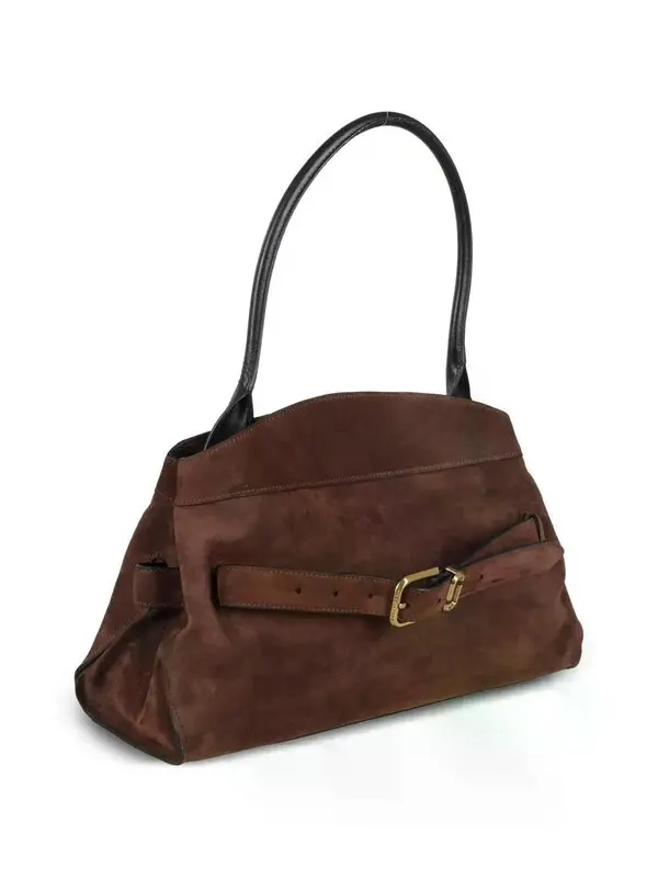 Marc Jacobs Dakota Suede Shoulder Bag - Brown