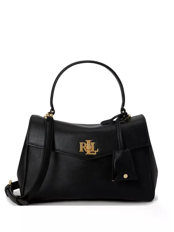 Ralph Lauren Small Farrah Leather Satchel Bag