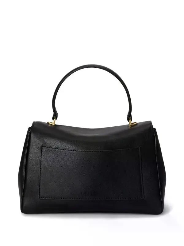 Ralph Lauren Small Farrah Leather Satchel Bag