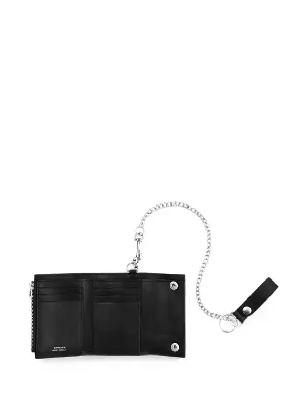 Supreme Leather Chain Wallet