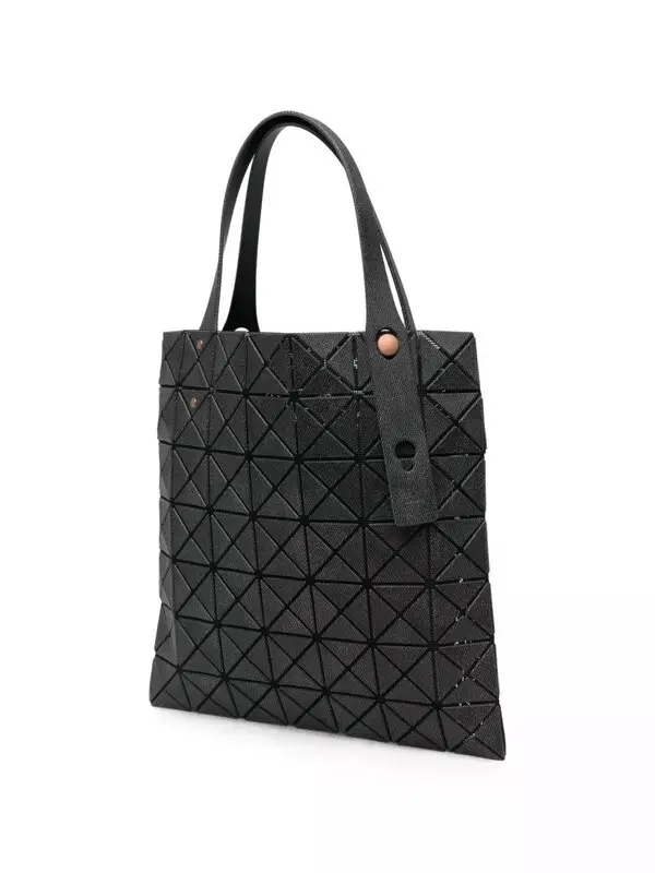 Issey Miyake Geometric Paneled Tote Bag - White
