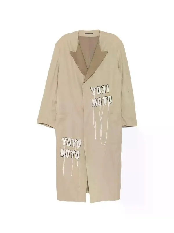 Yohji Yamamoto Single-breasted Coat
