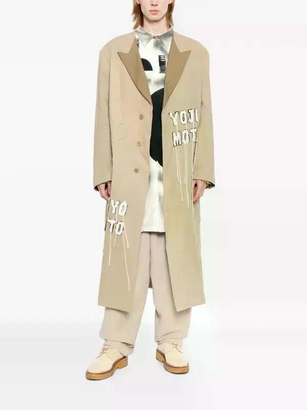 Yohji Yamamoto Single-breasted Coat
