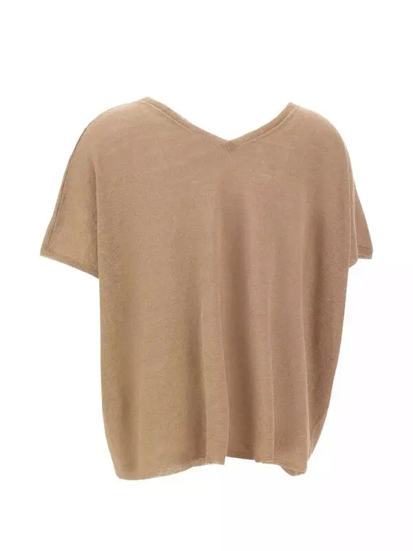 KANGRA V-neck Short-sleeve Top