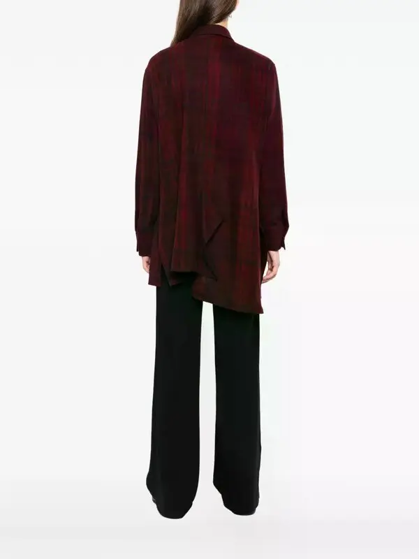 Yohji Yamamoto Broad L Box Detail Blouse