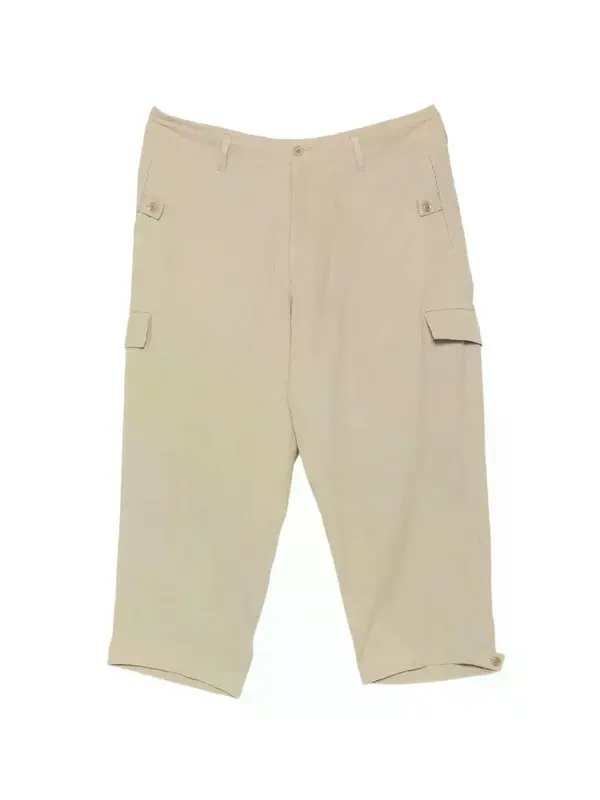 Yohji Yamamoto G-tab Wide-leg Trousers