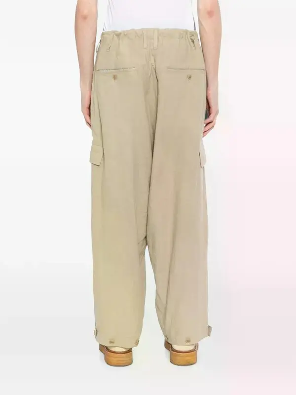 Yohji Yamamoto G-tab Wide-leg Trousers