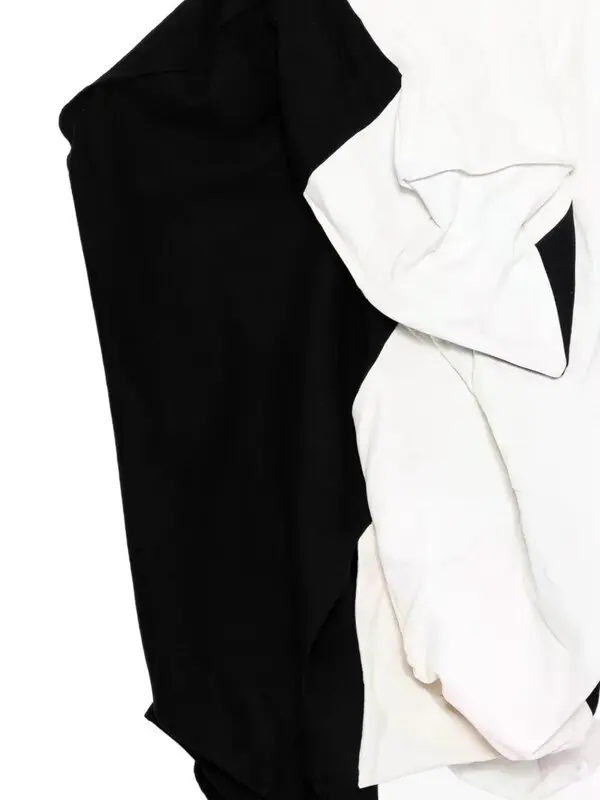 Yohji Yamamoto Asymmetrical Box-pleat Skirt