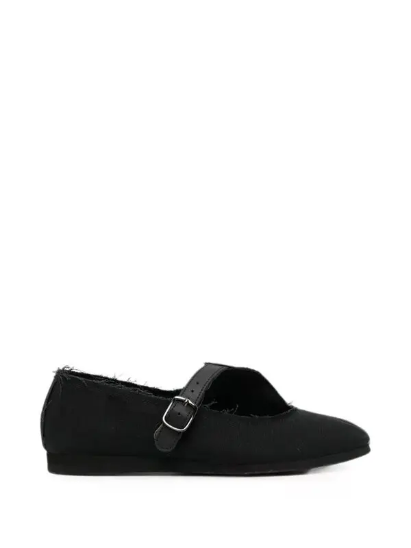 Yohji Yamamoto Mary Jane Ballet Flats - Black