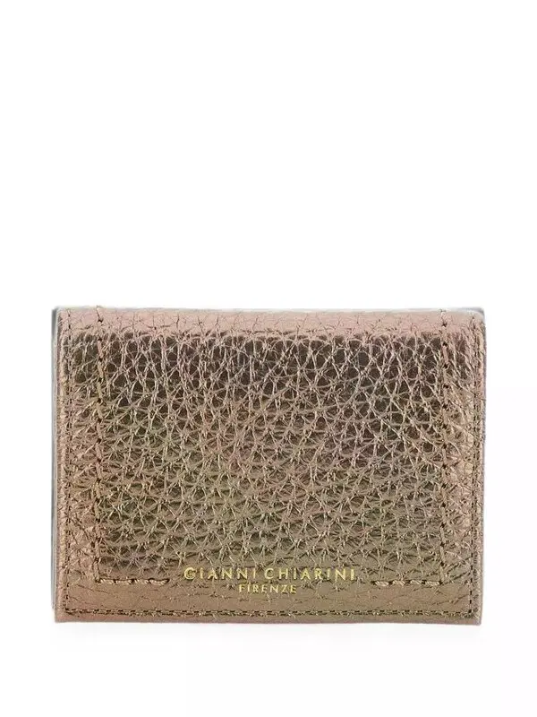GIANNI CHIARINI Bubble Leather Card Holder