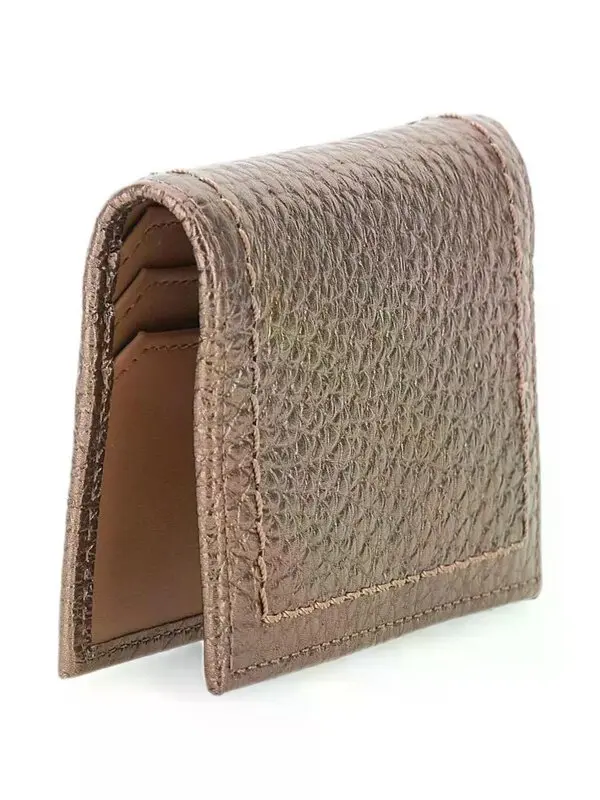 GIANNI CHIARINI Bubble Leather Card Holder