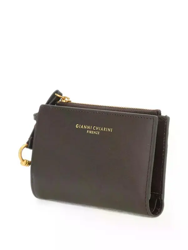 GIANNI CHIARINI Logo-print Leather Wallet