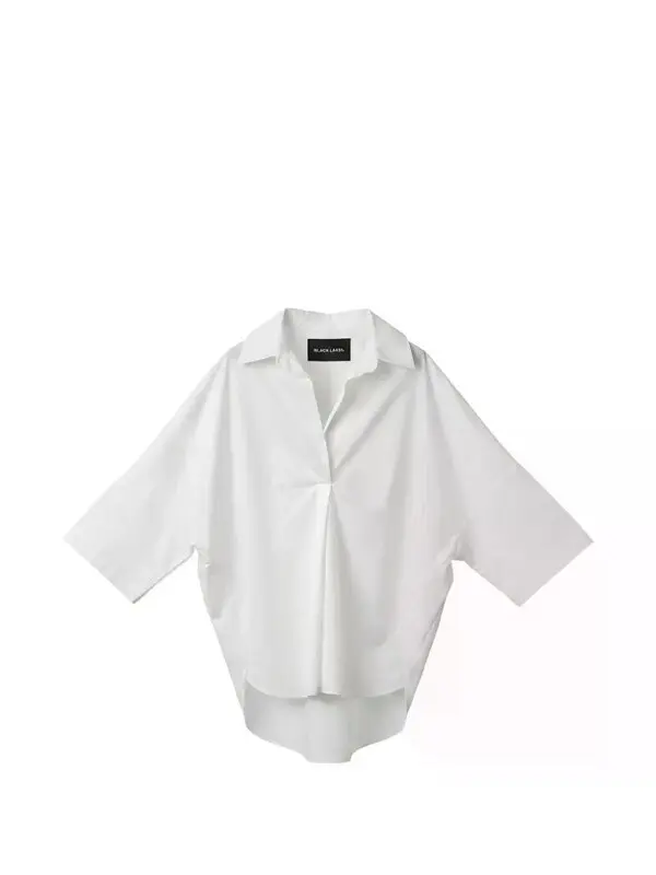 Black Label V-neck Blouse