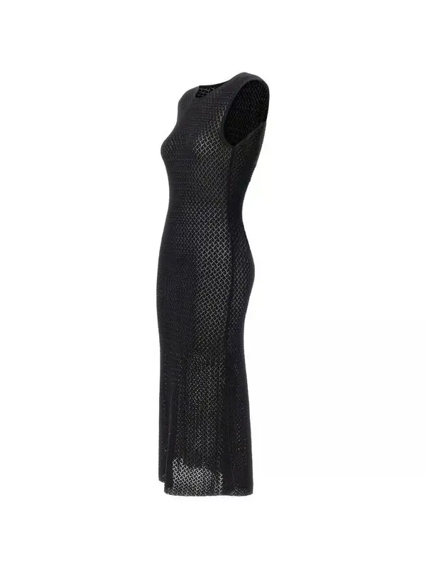 THE GARMENT Tanzania Back Openwork Knit Midi Dress