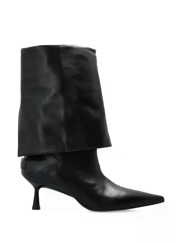 ALLSAINTS Turn-down Pointed-toe Boots - Black