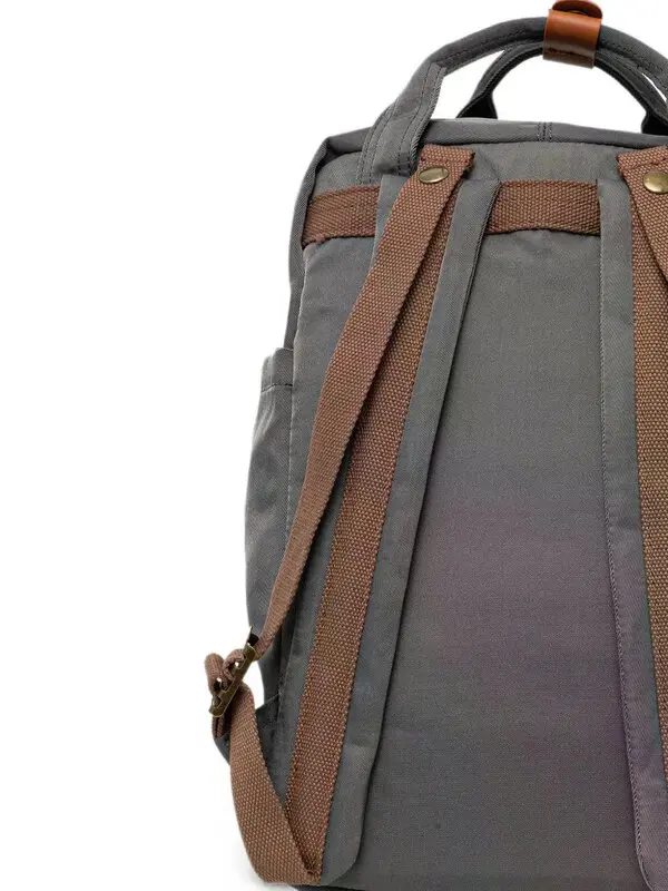 DOUGHNUT Macaroon Buckled Backpack - Grey