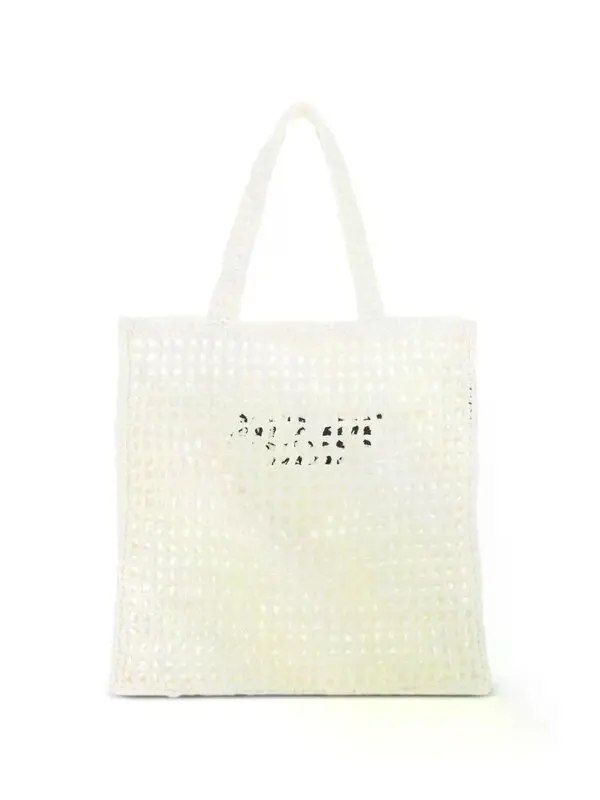 Prada Raffia Tote Bag