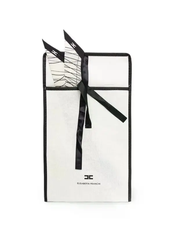 Elisabetta Franchi Abstract-pattern Scarf