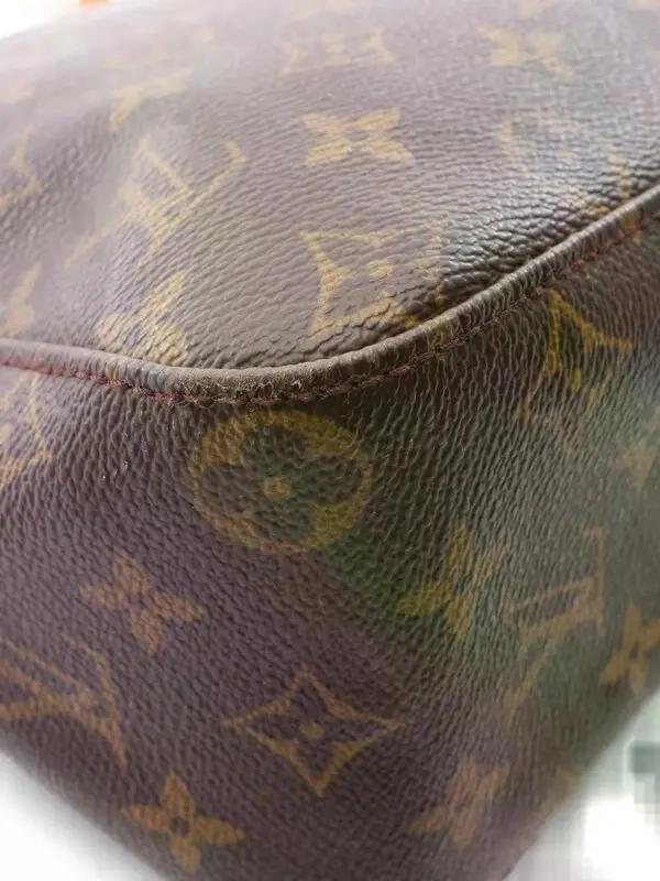 LOUIS VUITTON Monogram Canvas Looping Gm Tote Bag - Brown