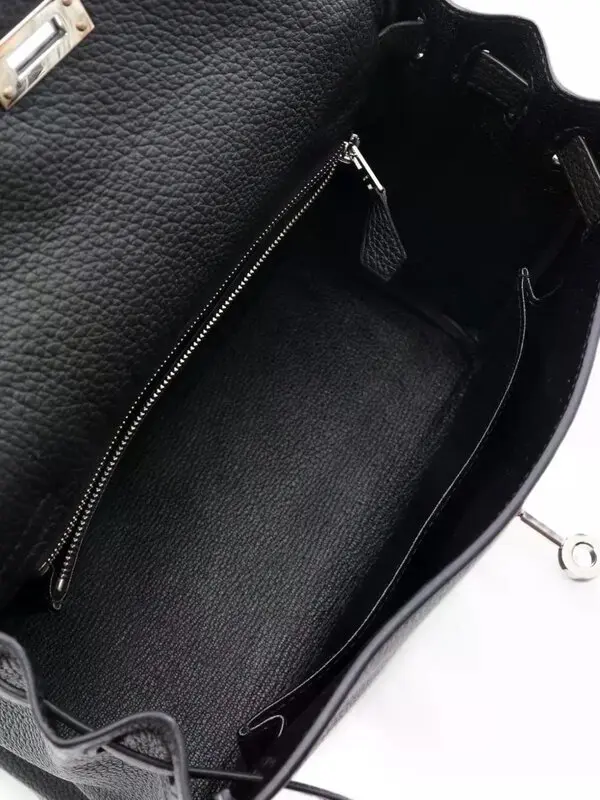 Hermès 2019 25 Kelly Two-way Handbag - Black