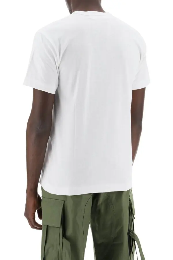 Play Comme Des Garcon Item O-neck Short-sleeved T-shirt