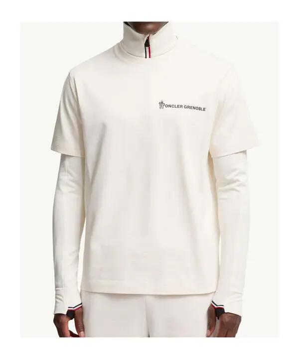 Moncler Logo Detailed Crewneck T-shirt