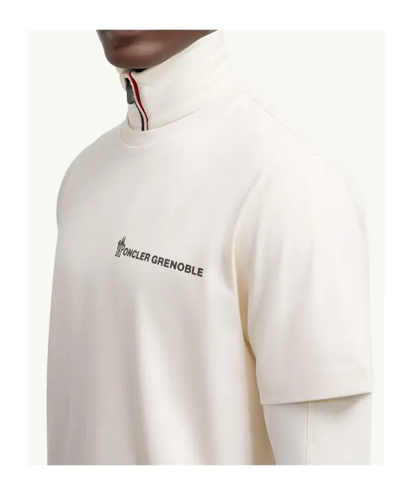 Moncler Logo Detailed Crewneck T-shirt