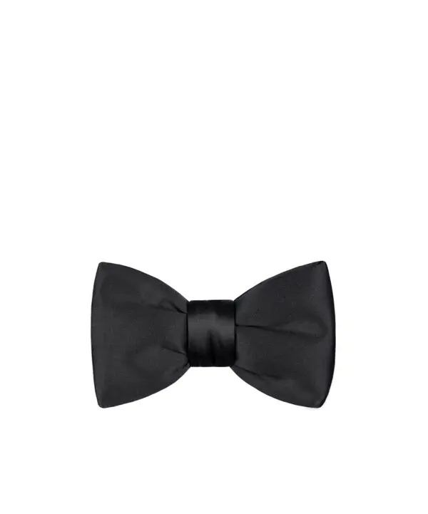 Brioni Satin Pre-tied Bow Tie