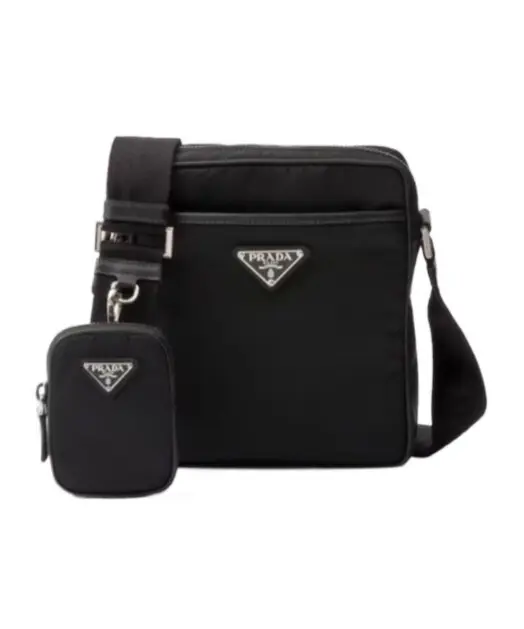 Prada Triangle-logo Messenger Bag