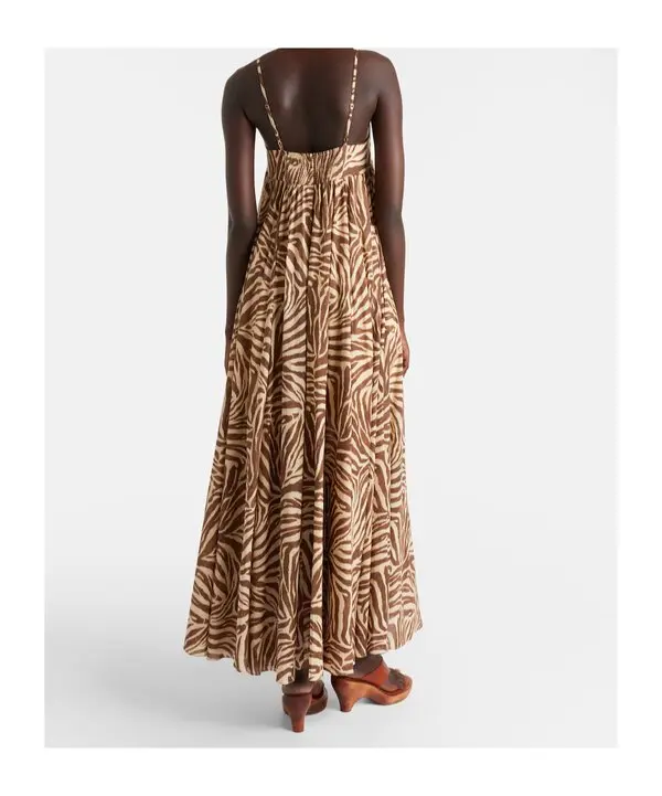 Zimmermann Wanderlust Printed Cotton Maxi Dress
