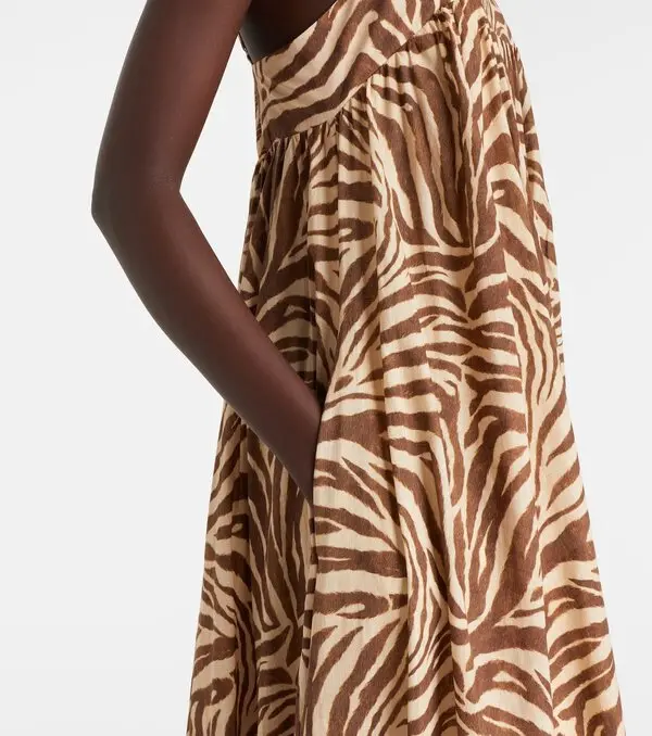 Zimmermann Wanderlust Printed Cotton Maxi Dress