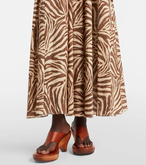 Zimmermann Wanderlust Printed Cotton Maxi Dress