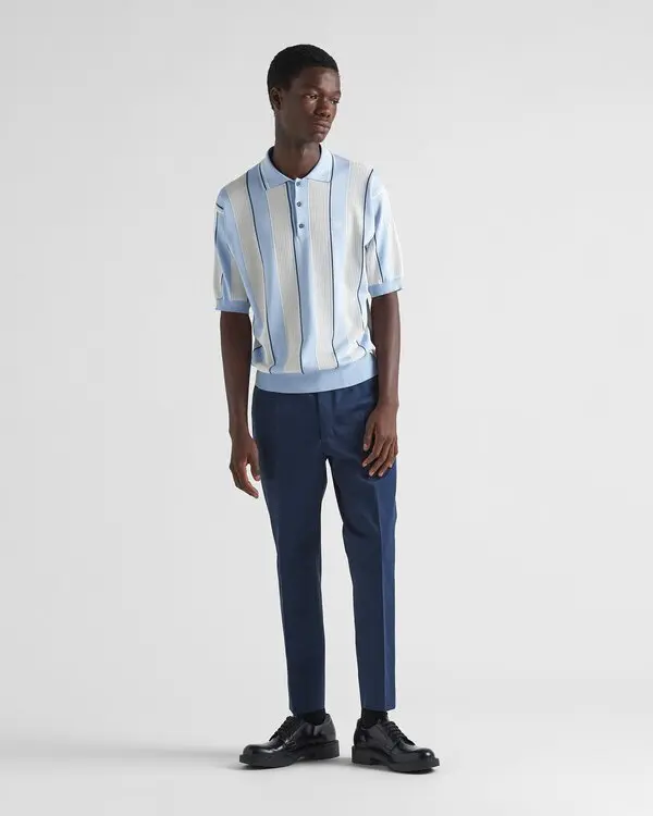 Prada Cotton Gabardine Pants