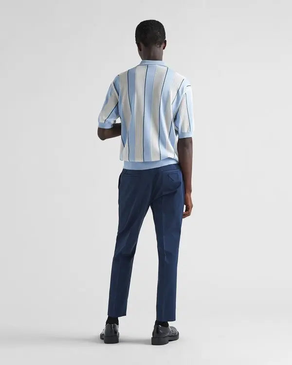 Prada Cotton Gabardine Pants