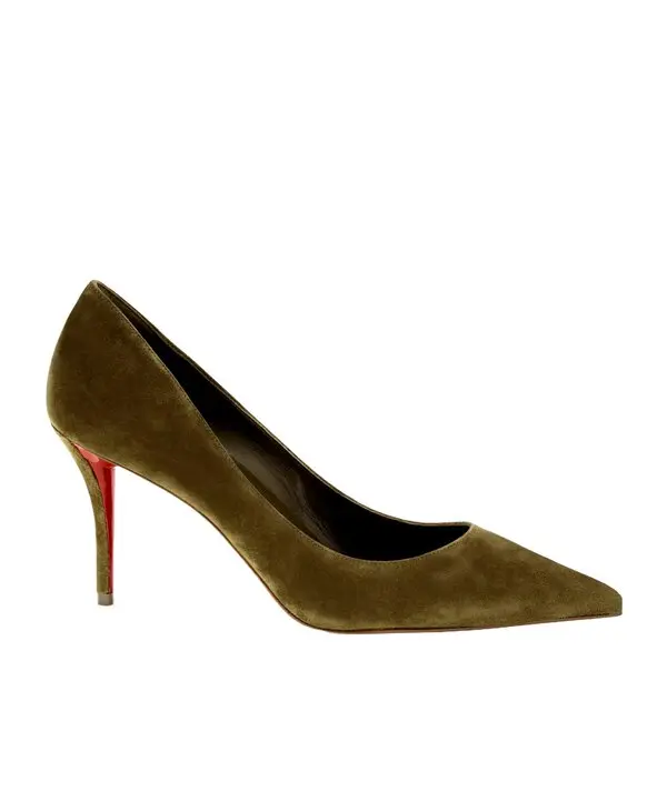 CHRISTIAN LOUBOUTIN Miss Z Heeled Pumps - Brown