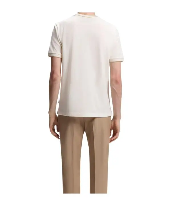 Hugo Boss Structured Cotton T-shirt