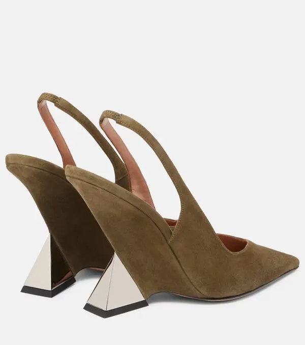 Attico Cheope 105 Open-heel High-heel Sandals