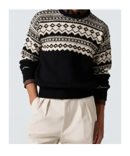 Ralph Lauren Intarsia Cashmere Sweater