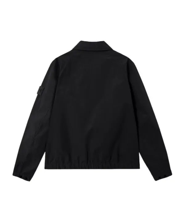 Stone Island Logo Patch Buttoned Jacket