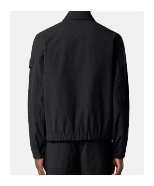 Stone Island Logo Patch Buttoned Jacket