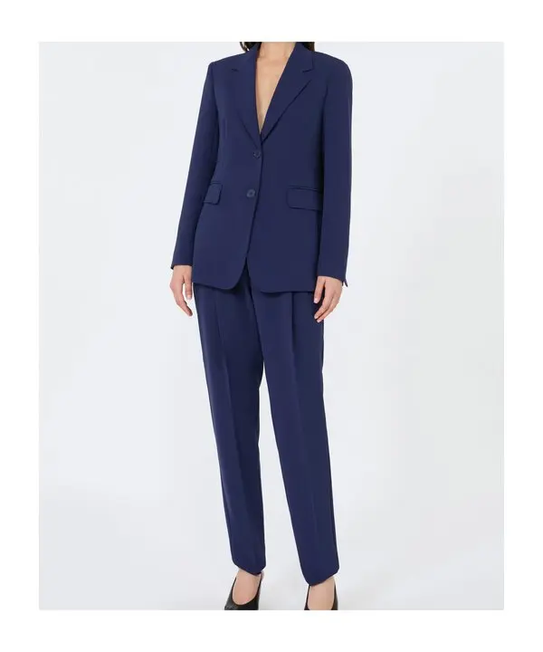 Max Mara Lapel Long-sleeved Suit Jacket