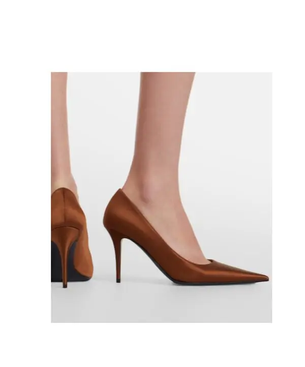 Amina Muaddi Pointed-toe Stiletto High Heels