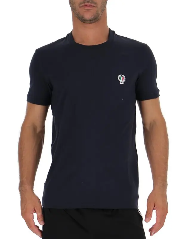 Dolce & Gabbana Logo Crest T-shirt