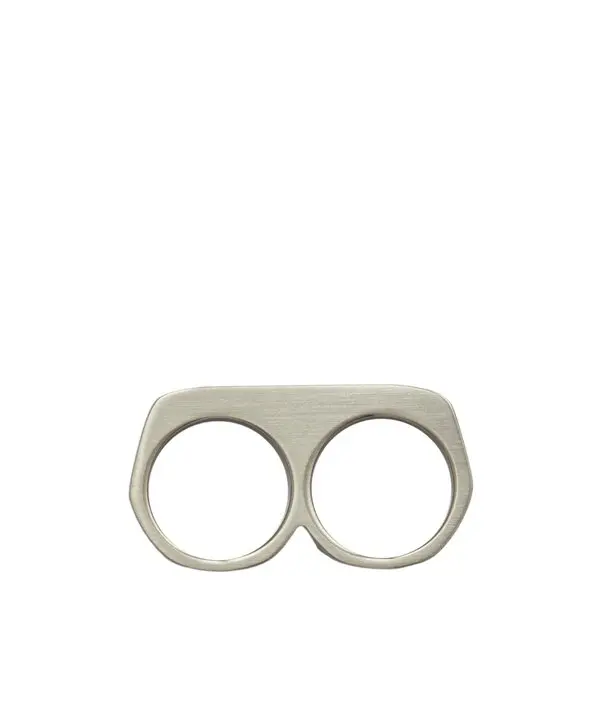 Rick Owens Double Grill Ring - Yellow