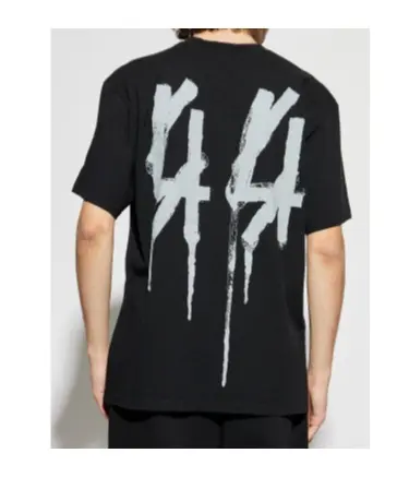 44 LABEL GROUP Logo Printed Crewneck T-shirt